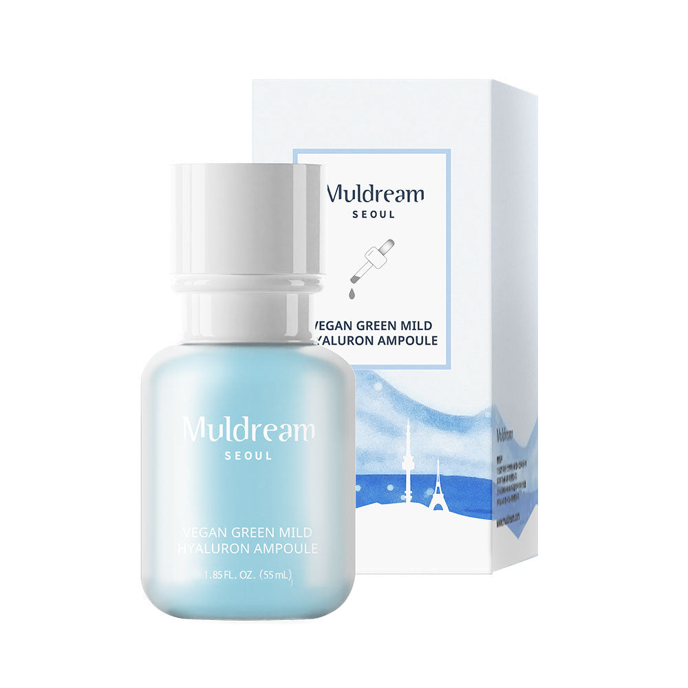 Muldream Vegan Green Mild HYALURON Ampoule (55ml) – k-oneshop